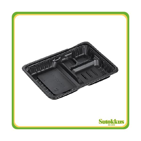 汎用性の高いシンプルな弁当容器専用内嵌合蓋「中央化学 幕の内・弁当容器 CTガチ弁 IK23-17 蓋 50枚」に対応