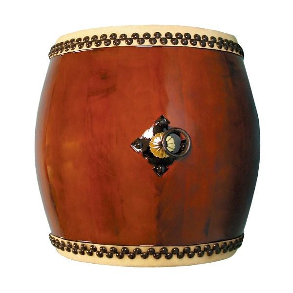 【サイズ】太鼓本体：面480mm｜胴580mm【素　材】面:牛皮　胴:松材　環:鉄製