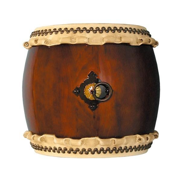 面：420mm｜胴：480cm素材：皮(牛皮)｜胴：松材｜環：鉄製【セット内容】本体×1台