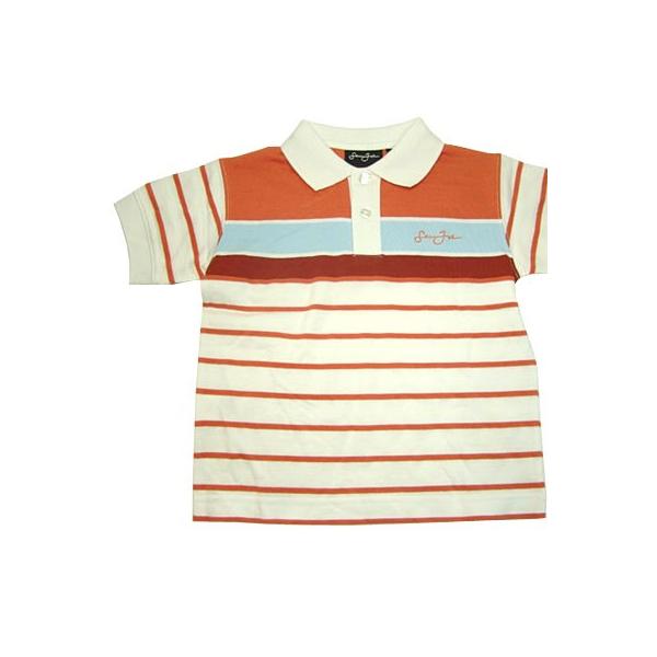 サイズ：(着丈/身幅)3/6ヵ月：60-70(31/25.5)6/12ヶ月：70-75(32/27.5)12/18ヶ月：75-80(34/29) 18/24ヶ月：80-90(36/30)※cmコメント：オレンジとサックスが爽やかで明るい感じ...