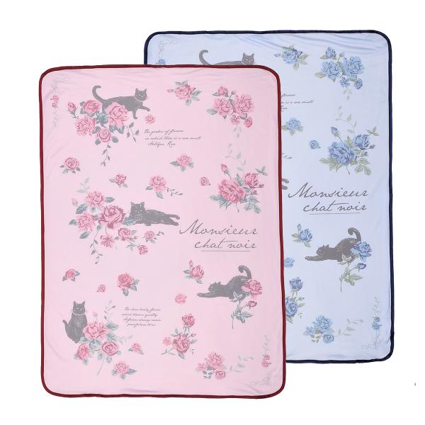 【発売日：2022年03月25日】ブランド：クスグルジャパン Kusuguru Japan品　番　：22-5173品　名　：クスグルひゃっと 接触冷感シリーズ ムッシュ君柄 ひゃっとハーフケットカラー　：#1/PK　ピンク、#2/BL ブル...