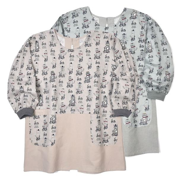 【発売日：2024年01月31日】ブランド：クスグルジャパン Kusuguru Japan品　番　：24-7072品　名　：キャラクターカッポウ アラカルト 釦リボンあきリブカッポウカラー　：#7/BE(ベージュ)、#8/GR(グリーン)サ...