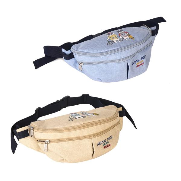 【発売日：2025年02月07日】ブランド：クスグルジャパン Kusuguru Japan品　番　：25-8037品　名　：アニマルモード  ウエストポーチカラー　：#1/BE ベージュ、#2/SX サックスサイズ　：タテ16cm X ヨコ...