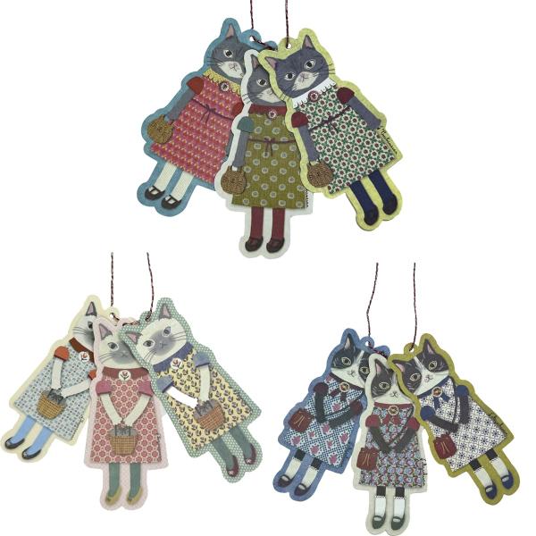 【発売日：2025年10月24日】ブランド：クスグルジャパン Kusuguru Japan品　番　：25-8718 すずらんさん、25-8719 あずきさん、25-8720 つばめさん品　名　：メッセージカード・ちょこタグサイズ　：すずらん...