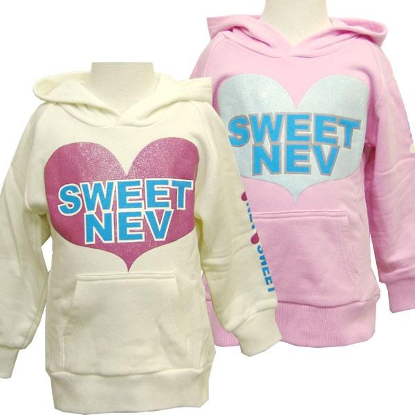 品質：綿100％ サイズ(着丈/身幅/裄丈),90(38/32/46)※cm胸のキラキラハートがかわいいパーカーです。※若干ではありますが、タグの色移りが見られる部分があります。お買得デー　５のつく日 ゾロ目の日 いい買い物の日 カウカウサ...