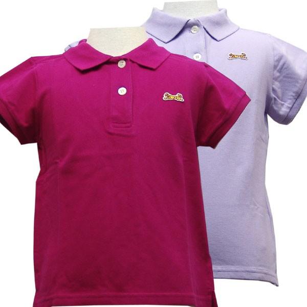 胸のロゴ刺繍がポイントのシンプルなポロシャツです。素材：COTTON 95％　SPANDEX 5％サイズ(着丈/身幅),2T(34/26),3T(35.5/29),4T(37/29.5),4(38.5/30),5(40/34)