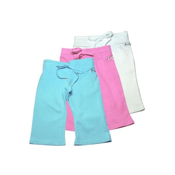 爽やかなカラーのパンツです。素材：COTTON 95％　SPANDEX 5％サイズ(ウエスト/総丈/股下),2T(42/34.5/24),3T(43/36/26),4T(46.5/41/29),4(50/48/33),5(53/54/38....