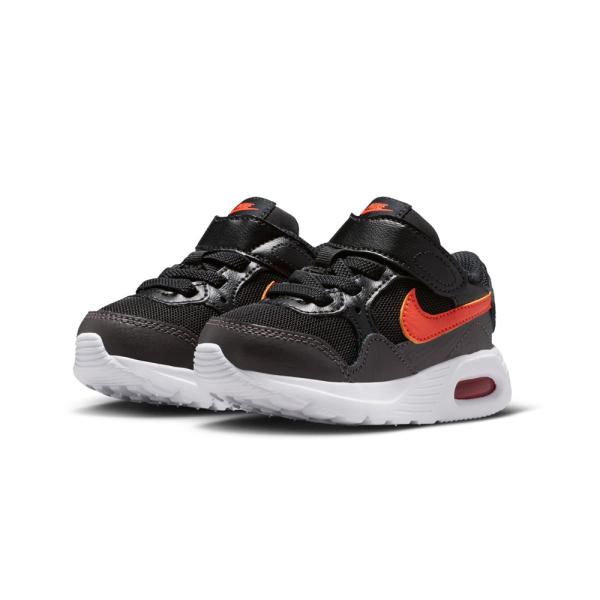 【発売日：2025年10月29日】ブランド：ナイキ NIKE品　名　：ナイキ エア マックス SC TDV品　番　：CZ5361カラー　：017-ブラック/チームオレンジ素　材　：甲材(アッパー)：天然皮革+合成繊維+合成皮革、底材(ソール...