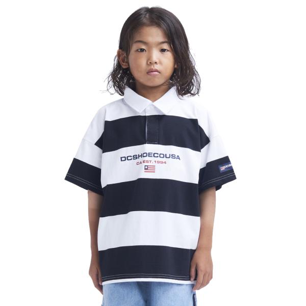 【発売日：2023年04月28日】ブランド：DC SHOES 品　名　：23 KD BORDER POLO SS品　番　：YPL232606カラー　：BKW - ブラック X ホワイト素　材　：本体 綿100％サイズ 　：130cm 140...