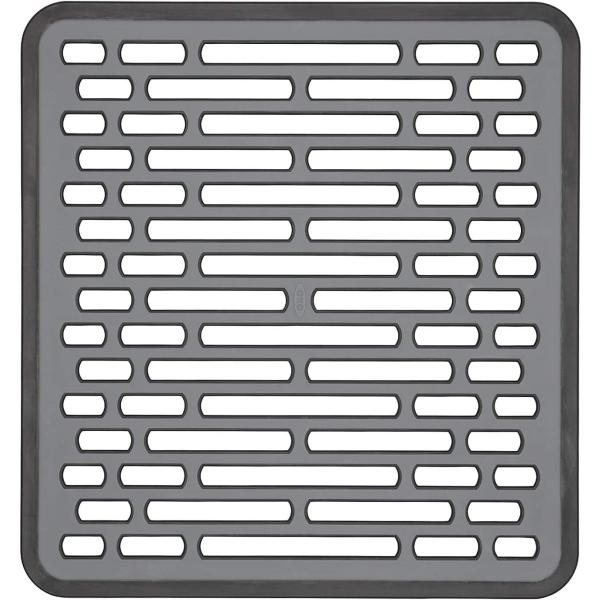 OXO シンク 用 流し 保護 マット 小サイズ グレー ・キッチンになじむシンプルなデザイン・サイズ:30.5×28.5×1.5cm・シンクの傷つきを防ぐマット・シンクやグラス、お皿などを衝撃から守るシンクマット・シンク内でしっかり安定・...