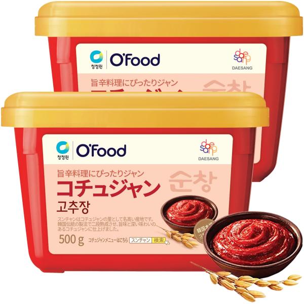 [O’Food]【コチュジャン 500g 2個セット】韓国 韓国調味料 韓国食品 スンチャン コチュジャン 業務用 調味料 ??? gochujang ・※商品パッケージは予告なく変更する場合があります。同じ商品でも販売する時期や小売店様に...