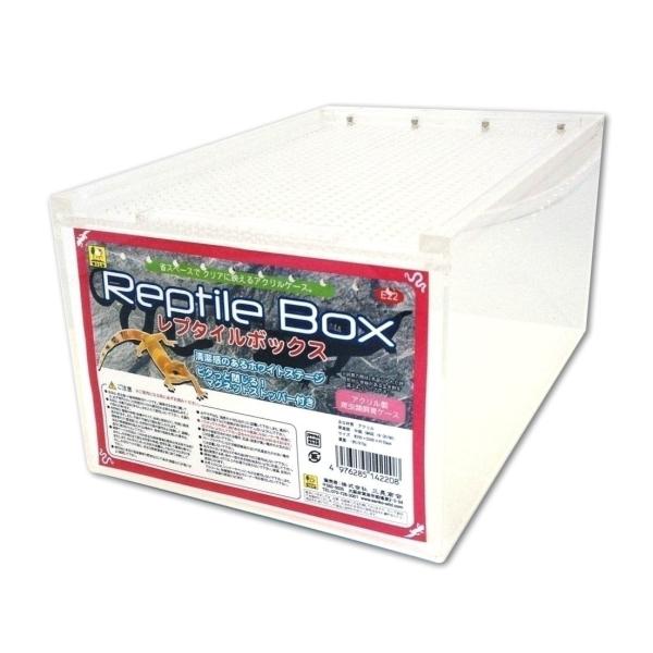 三晃商会 SANKO レプタイルボックス ・原産国:中華人民共和国・本体サイズ (幅X奥行X高さ) :20×30×15.5cm・本体重量:0.87kg省スペースで、クリアに映えるホワイトベースのアクリル製ケース