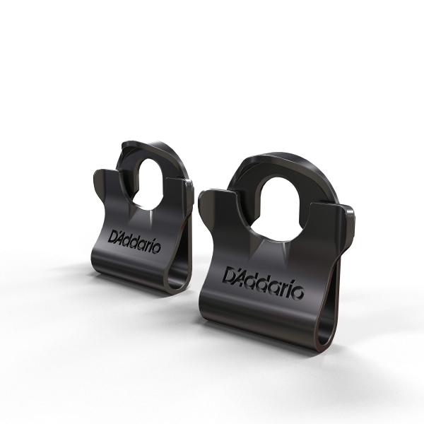 D'Addario ダダリオ ストラップロック Dual Lock Strap Clip PW-DLC-01 【国内正規品】 ブラック ・“Dual-Lock"の名の通り、シールドのホルダーも備えており、ギターやベースのジャックに接続したケ...