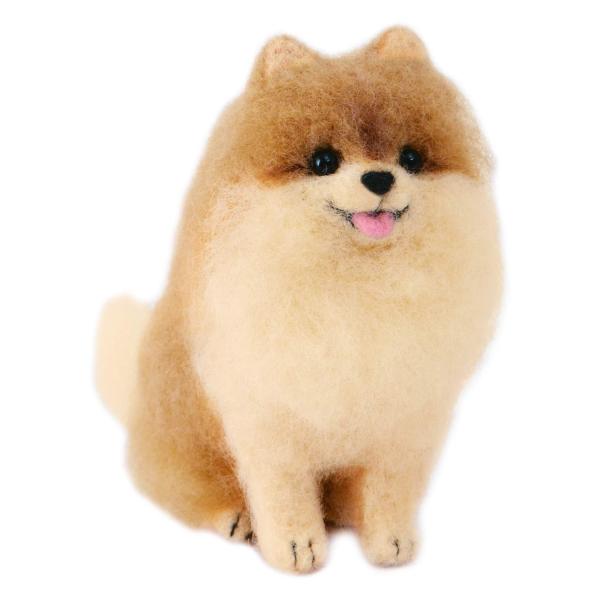 ハマナカ 羊毛フェルトキット アクレーヌでつくる かわいい DOG &amp; CAT ポメラニアン H441-539 須佐沙知子先生のアクレーヌキットです。人気の犬猫達が新登場!パッケージは両面仕様。裏面には分かりやすいいろいろな角度の完...