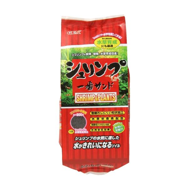 ジェックス GEX シュリンプ一番サンド 小粒ソイル 水草育成 シュリンプ飼育 800g ・本体重量 :800g商品紹介水草一番サンドシリーズの長所である吸着・水質浄化能力はそのままに、シュリンプ類の飼育・繁殖に適した機能性をプラス! 約2...