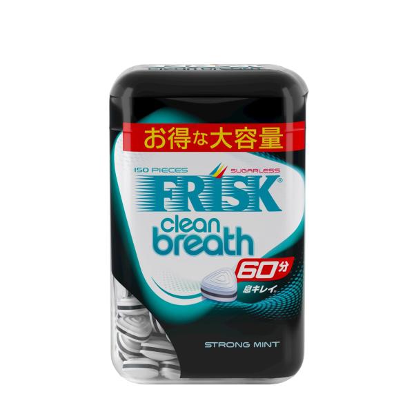 FRISK(フリスク) クラシエ クリーンブレスボトル ストロングミント ×5個 ・原材料:甘味料(ソルビトール、アスパルテーム・L‐フェニルアラニン化合物、アセスルファムK、ネオテーム、スクラロース)、香料、ショ糖エステル、緑茶抽出物、着...