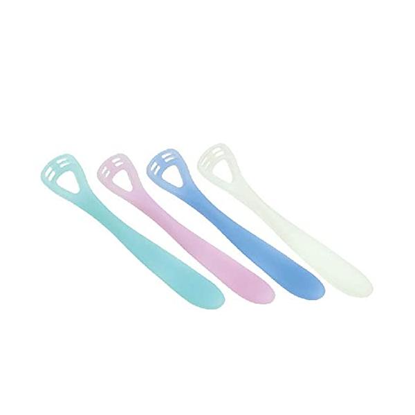 Ciメディカル 舌クリーナー ゼクリン レギュラータイプ（袋入） 4本セット 4色アソートセット ・グッドデザイン賞を受賞した歯科医師が設計した舌ブラシ3枚刃の発想で舌の深部までクリーニング。口臭対策にも。舌の根元までクリーニング 3枚刃の...