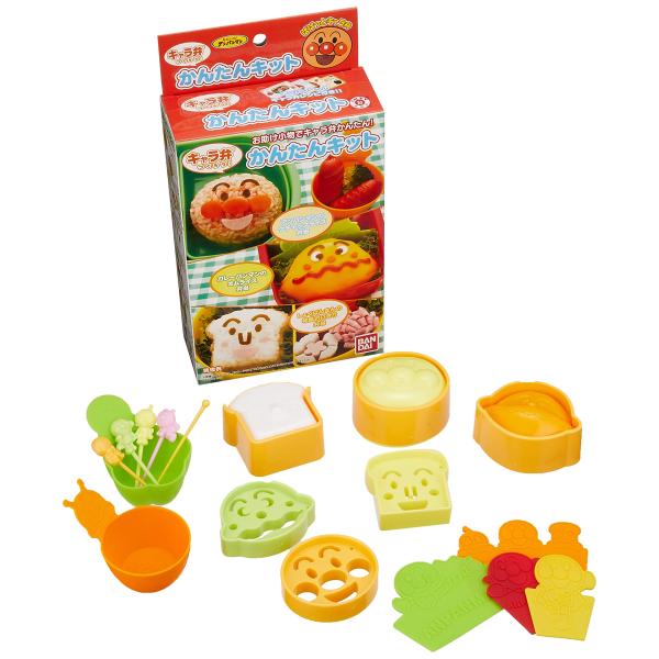 バンダイ 17 アンパンマン キャラ弁つくろう! かんたんキット 2353768 ・サイズ:約220×120×50mm・原産国:日本・中国・材質:シリコンバラン/シリコーンゴム、ピックス/スチロール樹脂、シリコンカップ/シリコーンゴム、レシ...