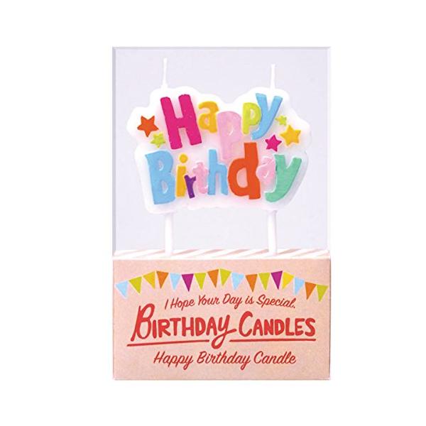 カメヤマキャンドルハウス バースデーケーキ用キャンドル ハッピーバースデー 商品紹介パーティを盛り上げるキャンドルアイテム。 ポップなデザインがテーブルに華やぎを添えます。生のケーキに直接キャンドルを挿したくない人や、バースデーケーキが用意...