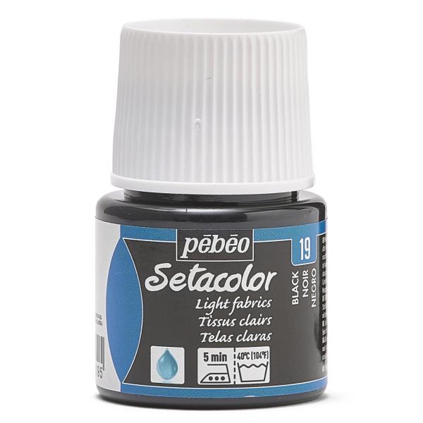 ぺべオ(Pebeo)布に描ける絵具 セタカラー透明色45ml ブラックレイク 19 ・対象年齢 :12才以上手描きやステンシルに適した布用水性アクリル絵具です。アイロン定着後は洗濯、ドライクリーニング可能です。濃い色の生地には発色しません。...