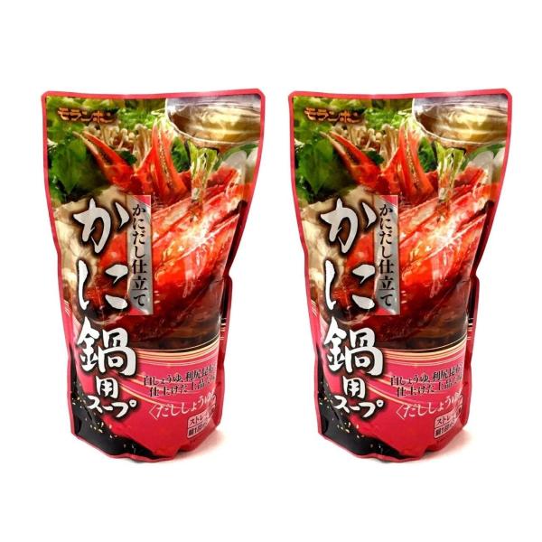 【まとめ買い】モランボン かにだし仕立て『かに鍋用スープ』だししょうゆ味 750g×2 ＜白しょうゆ、利尻昆布使用＞ モランボン かにだし仕立て『かに鍋用スープ』だししょうゆ味 750g×2 ＜白しょうゆ、利尻昆布使用＞