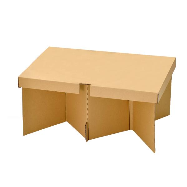 アートナップ 折りたたみ ダンボール テーブル アウトドア 災害用 使い捨てテーブル (組立時)51.2×34.5×24.0cm ・商品サイズ:（組立時）51.2×34.5×24.0cm・折り畳み時サイズ：40×25×厚さ4cm・素材・材質...