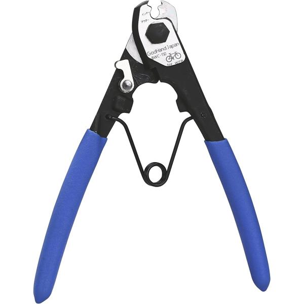 ゴッドハンド(GodHand) ワイヤーカッター 日本製 GH-BWC-150-CN サイクリングニパ子ver 自転車 バイク ブレーキワイヤー シフトワイヤー ・【サイクリングニパ子プロジェクト】自転車のブレーキ、シフトワイヤーの加工に・...