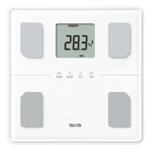 タニタ 体重計 体組成計【業界初 脚点判定（体重を支える足の筋肉量を点数化）】体脂肪率/筋肉量/内臓脂肪レベル/体重/体内年齢/基礎代謝量/BMI/乗るピタ/マイサポ 立て掛け収納OK スマホ必要なし ヘルスメーター BC-772 ・【「ビ...