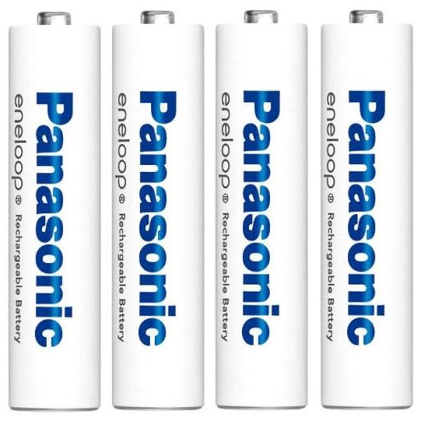 パナソニック eneloop 単4形充電池 4本パック スタンダードモデル BK-4MCD/4H 充電式ニッケル水素電池 NI-MH AAA battery min.800mAh 600回繰り返し 充電済 日本製 〔BK-4MCDK/4H・...