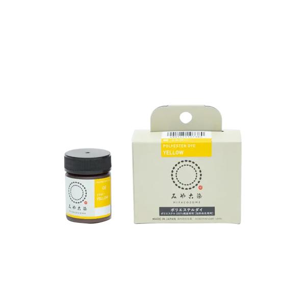 桂屋ファイングッズ(Katsuraya fine goods) みや古染 ECO染料 ポリエステルダイ ポリエステル100%繊維専用 Col.05 イエロー 90℃程度の加熱染色をするだけで、ポリエステル100％繊維の染色が楽しめる染料です...