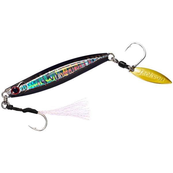 ジャクソン(Jackson) メタルエフェクトブレード 30g KSG 黒の衝撃 A sparkling appeal to make a one-time experience. The Metal Effect Stayfall cre...