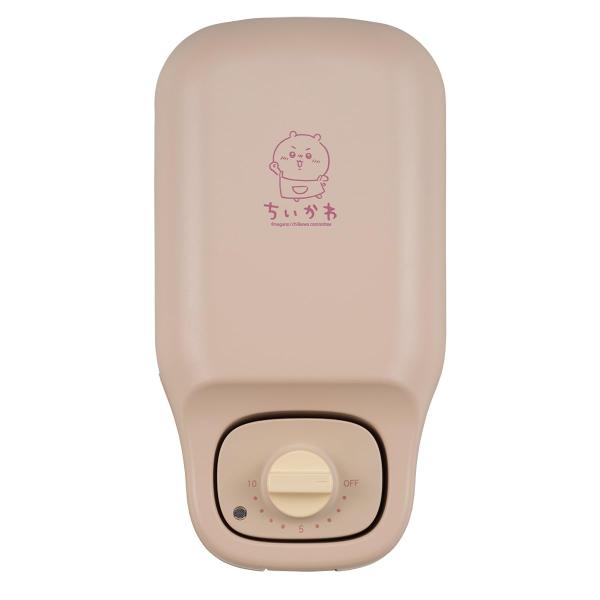 シーシーピー(Ccp) ホットサンドメーカー ちいかわ ハチワレ うさぎ ホットサンド プチケーキ 電気ホットサンドメーカー 両面焼き マルチサンドメーカー ミニケーキ タイマー付き 洗いやすい 油不要 朝食 おやつ かわいい KM-CM7...