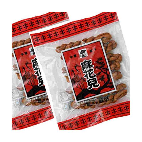 麻花兒「マファール」130g×２袋　メール便でお届け　中華菓子 ・上質の小麦粉と砂糖を原料に、油切れの良いナタネ油100パーセントでカリッと揚げています。・今や定番となった「よりより」。長崎ではこのお菓子をよりよりと呼びます。・原材料：小麦...