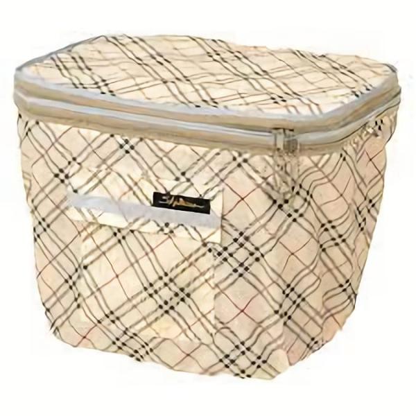 川住製作所(Kawasumi Seisakusyo) 自転車 2段式前カゴカバー KW-258FR ベージュチェック ・その他:撥水加工・防水加工・サイズ:(約)幅390×長さ325×高さ300~500mm・パッケージ重量:0.25・本体重...