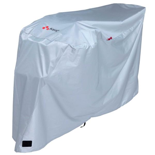 川住製作所(Kawasumi Seisakusyo) 自転車 サイクルカバーDX KW-377SL シルバー ・その他:立体縫製・撥水加工・対応自転車:24-27インチ・前カゴ・前幼児席・後カゴ・材質:ポリエステル100%(シルバーコーティング)