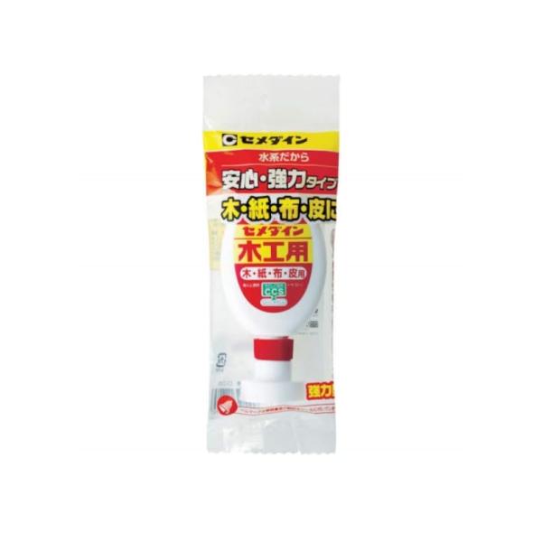 セメダイン(Cemedine) 木工用接着剤 フック 50ml CA-226 ・セメダイン 木工用 50mlフックCA-226●使いやすく、安全性の高い水系の接着剤です。●木工作・紙工作・手芸など幅広い用途に使えます。●乾燥すると透明になり...