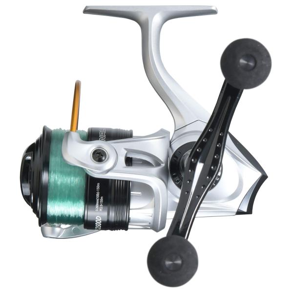 AbuGarcia (アブガルシア) CARDINAL III S2500D スピニングリール 糸付き ・ラインキャパシティ:ナイロン・フロロ 10lb-150m / PEライン 2号-150m・付属ナイロンライン:2.5号-150m・品番...