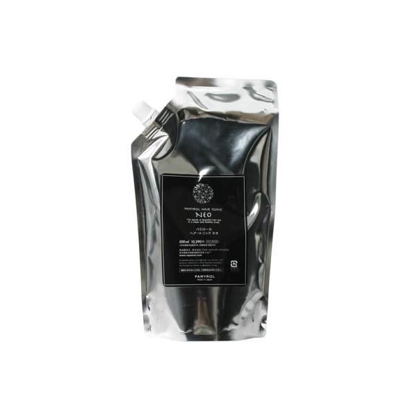 パミロール ヘアートニック ネオ (詰替え) 500ml ・サイズ約:135*260*72mm・乾いた状態の頭皮にマッサージしながらお使い頂く、スキャルプケアローション・エッセンスです。・内容量:500ml商品の説明乾いた状態の頭皮にマッサ...