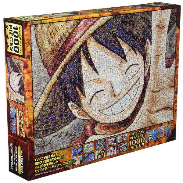 エンスカイ(ENSKY) ONE PIECE ワンピースモザイクアート【ルフィ】 50×75cm ジグソーパズル 1000ピース JIGSAW PUZZLE 1000-583 6才以上 ・ノンフロンガンパワーが価格そのままで20%増量の30...