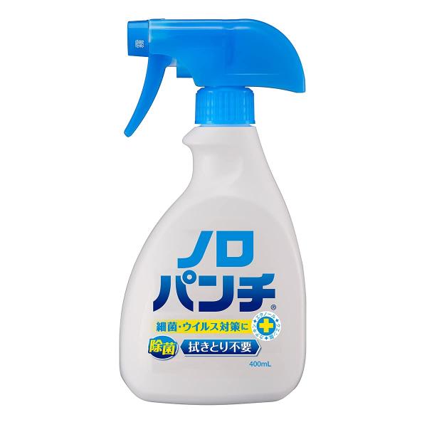 健栄製薬 【除菌】ノロパンチ 400ml ・スタイル: 棚受金具 1枚用・内容量:400ml・原産国:日本・商品サイズ (幅×奥行×高さ) :100mm×56mm×202mm消毒剤が効きにくいウイルスや、塩素が使えない金属などの消毒にも効果...