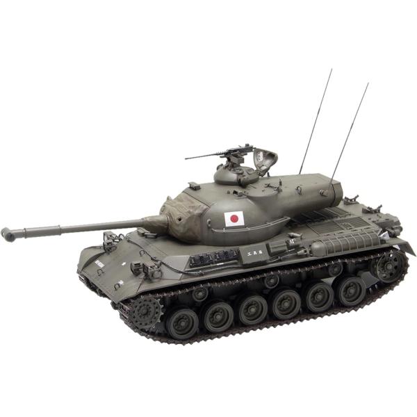 ファインモールド 1/35 陸上自衛隊 61式戦車 プラモデル FM43 ・組み立て、塗装が必要なプラモデル。別途、工具、塗料等が必要。商品紹介61式戦車は戦後発の国産戦車として1961年 (昭和36年) 4月に制式採用とされ、アメリカ軍か...