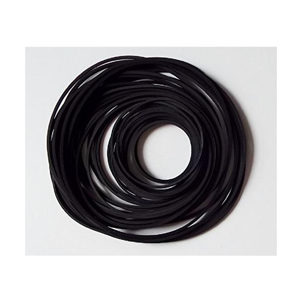 コンビ商事修理 補修 ゴムベルト ラジカセ レコーダー 交換 ベルト モーター ・フラットベルトデザイン: 修理作業のしやすさを実現・ブラックカラー: 多くの機器にマッチするデザイン・適合機器の修理に欠かせない: ラジカセからレーザーディス...