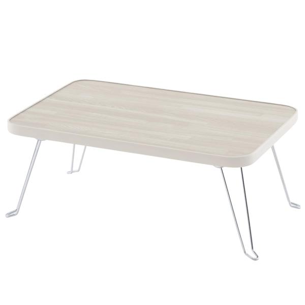 武田コーポレーション 折りたたみテーブル OTB-4530WH 45×30cm ホワイト ・【傷・汚れに強く、お手入れ簡単なメラミン加工天板】 天板の表面はメラミン加工が施されており、傷や汚れ、水に強くなっています。うっかり飲み物や食べ物を...
