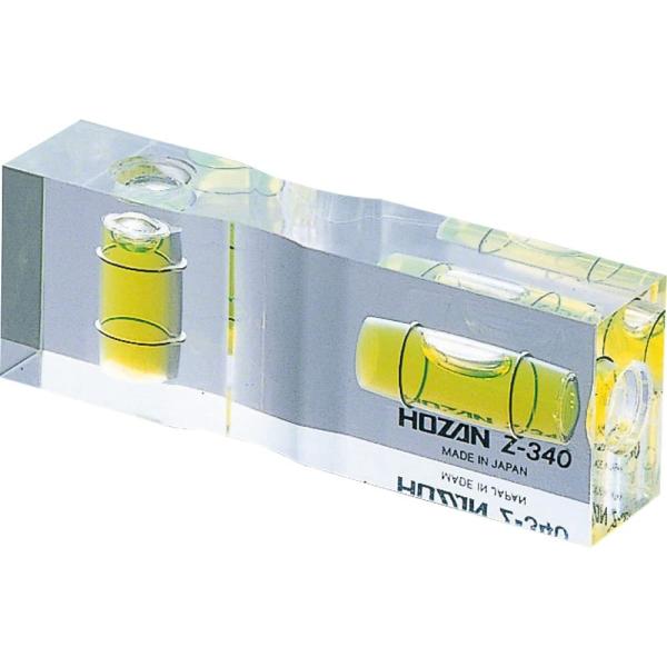 ホーザン(HOZAN) 水準器 レベルゲージ 水平器 感度0.03° Z-340 ・明細:感度/0.5mm/m(=0.03)、精度/±2.5mm/m(=±0.14以内)・製品サイズ:(約)75(W)×25(H)×15(D)mm・製品重量:(...