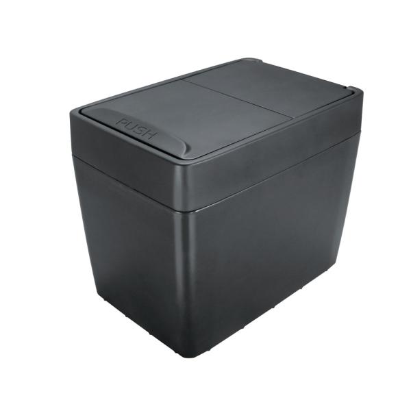 槌屋ヤック(Tsuchiya Yac) 車内用品 ゴミ箱 スイングダスト ブラック 1.2 gallons ZE-1 ・槌屋ヤック商品・詳細はHPをご確認願います槌屋ヤック商品