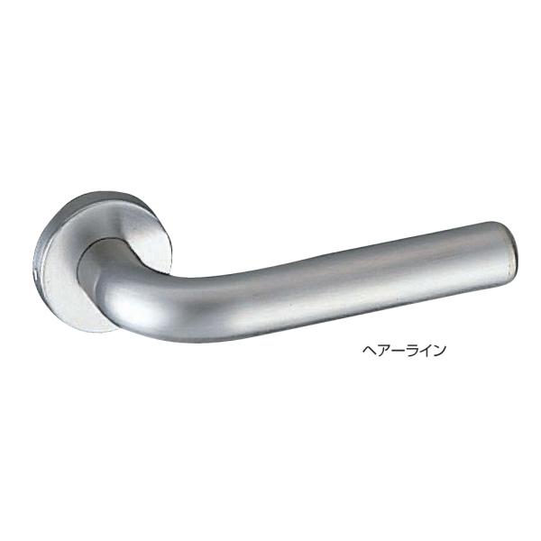 高品質で取り扱いやすいシロクマのレバーハンドルです。レバーハンドル＋丸座＋錠前いずれか１つのセットになります。各種サイズは添付画像にてご確認下さい。＜レバーハンドル詳細＞SL-13（ステン丸棒）■材質：ステンレス■仕上：ヘアライン■個数：内...