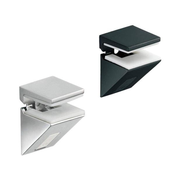 板厚調整プレートの高さを変えることで、ガラス厚5〜10mmに対応します。固定ねじでガラスを固定できます。＜製品詳細＞■品番：IT16220-080型■品番一覧：IT16220-080、IT16220-080EC■製品名：ガラス用棚受■主な材...