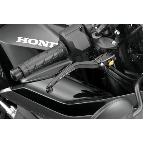 HONDA_2輪純正部品車種名：HAWK11取り付けできる年式：令和04年9月〜next型式：SC85部品名：社外品ダートフリークZETAパイロットブレーキレバー※ブラック詳細：前方向への可倒機構と上下方向のクラッシュポイントで衝撃を吸収し...