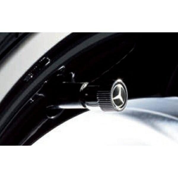 商品ID:bsce022車種名：SLC品名：バルブキャップ（1台分4個入り）取り付けできる年式：平成28年6月〜next型式：DBA CBA 詳細：スリーポインテッドスターマークをあしらったバルブキャップ。細部にまでおよぶこだわりが、SLC...