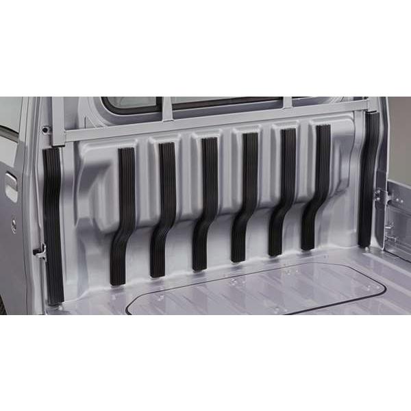 商品ID:cksi006車種名：ピクシストラック品名：キャビンバックプロテクター取り付けできる年式：平成28年10月〜next型式：S500U S510U詳細：ソフトなゴム製プロテクターが運搬中の荷物を保護。キャビンバックへのキズつき・ヘコ...